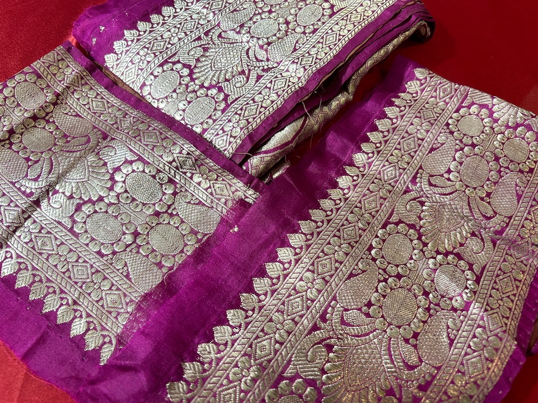 Vintage Saree Border Vintage Brocade Border Vintage Sari Trims Indian Sari Border Border DIY ...