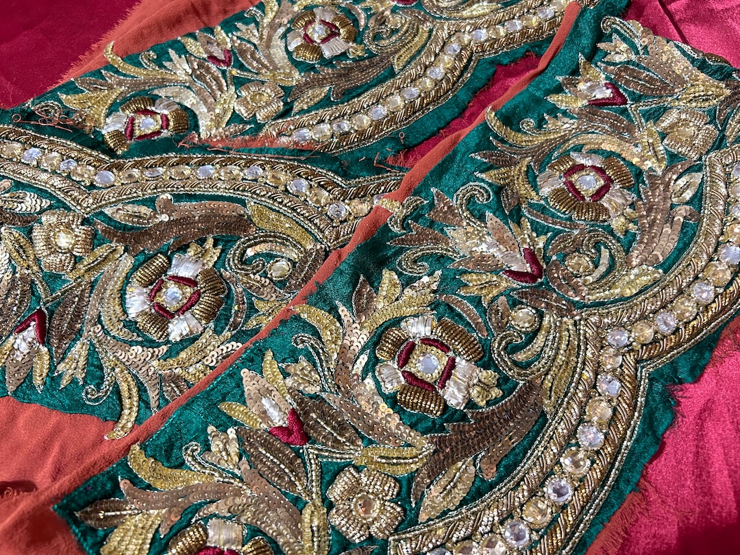 Vintage Saree Border Craft Decor Vintage Sari Trims Indian Sari Border ...