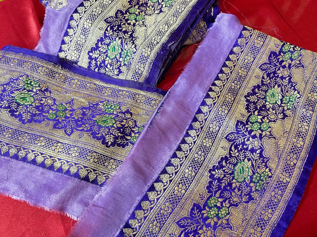 Vintage Saree Border Vintage Brocade Border Vintage Sari Trims Indian Sari Border Border DIY ...