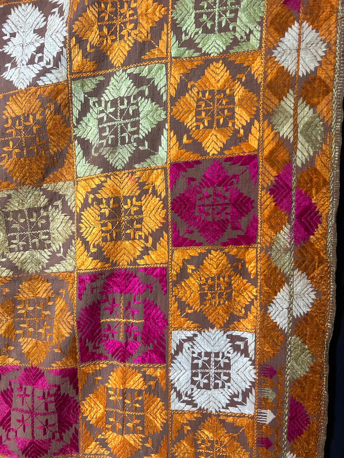 Vintage Phulkari Antique Phulkari Indian Antique Textile Phulkari ...