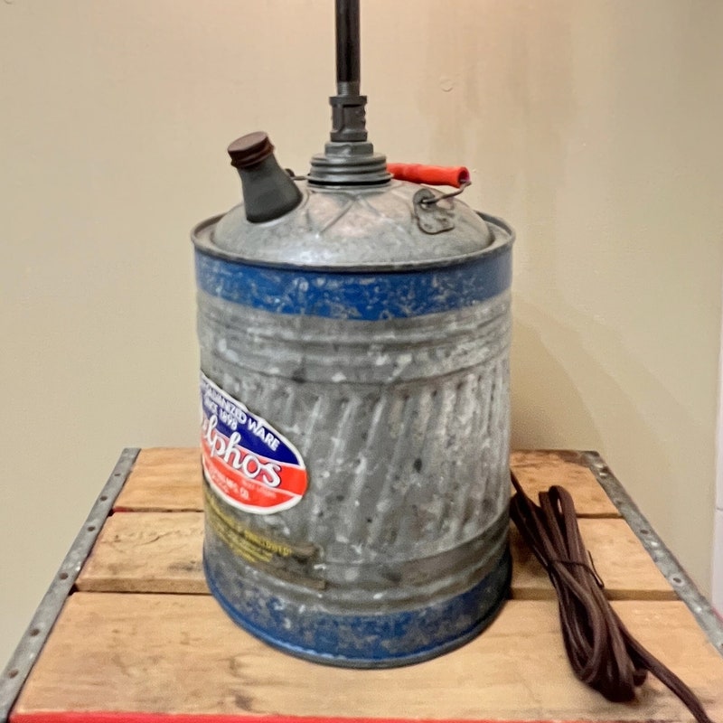 Gas Can Lamp - Etsy