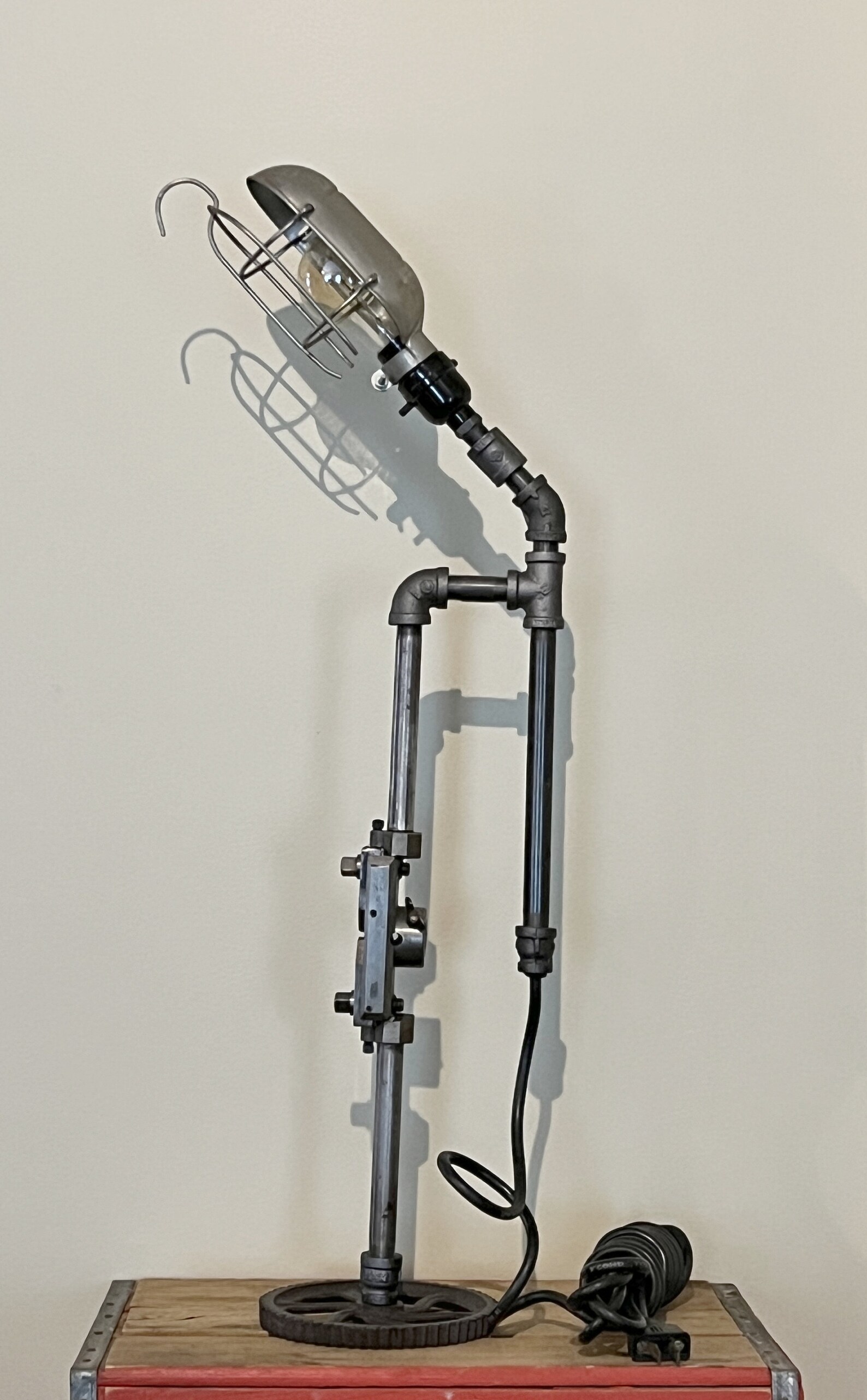 Vintage Bolt Threader Lamp - Etsy