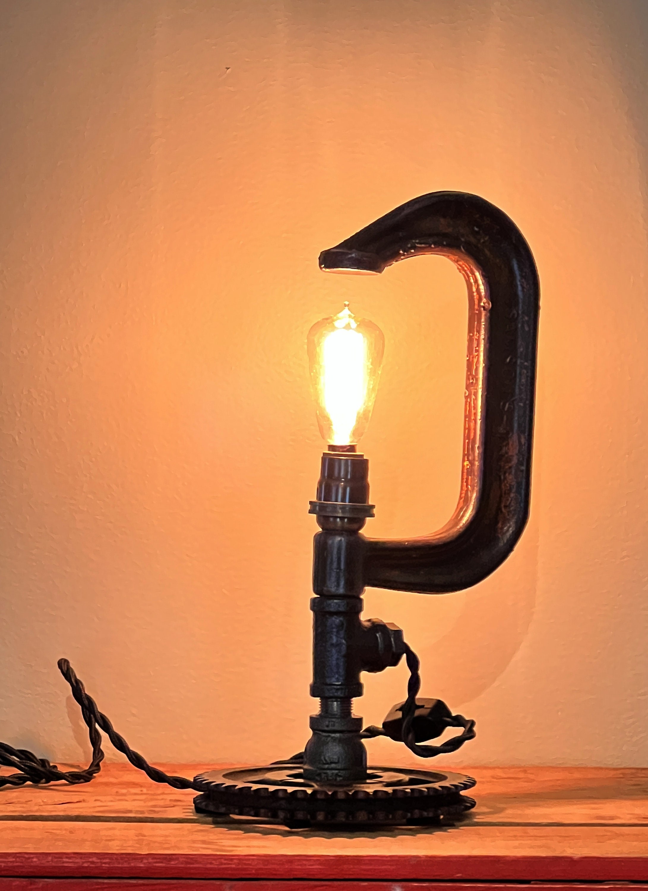 Vintage 4 C Clamp Accent Lamp - Etsy