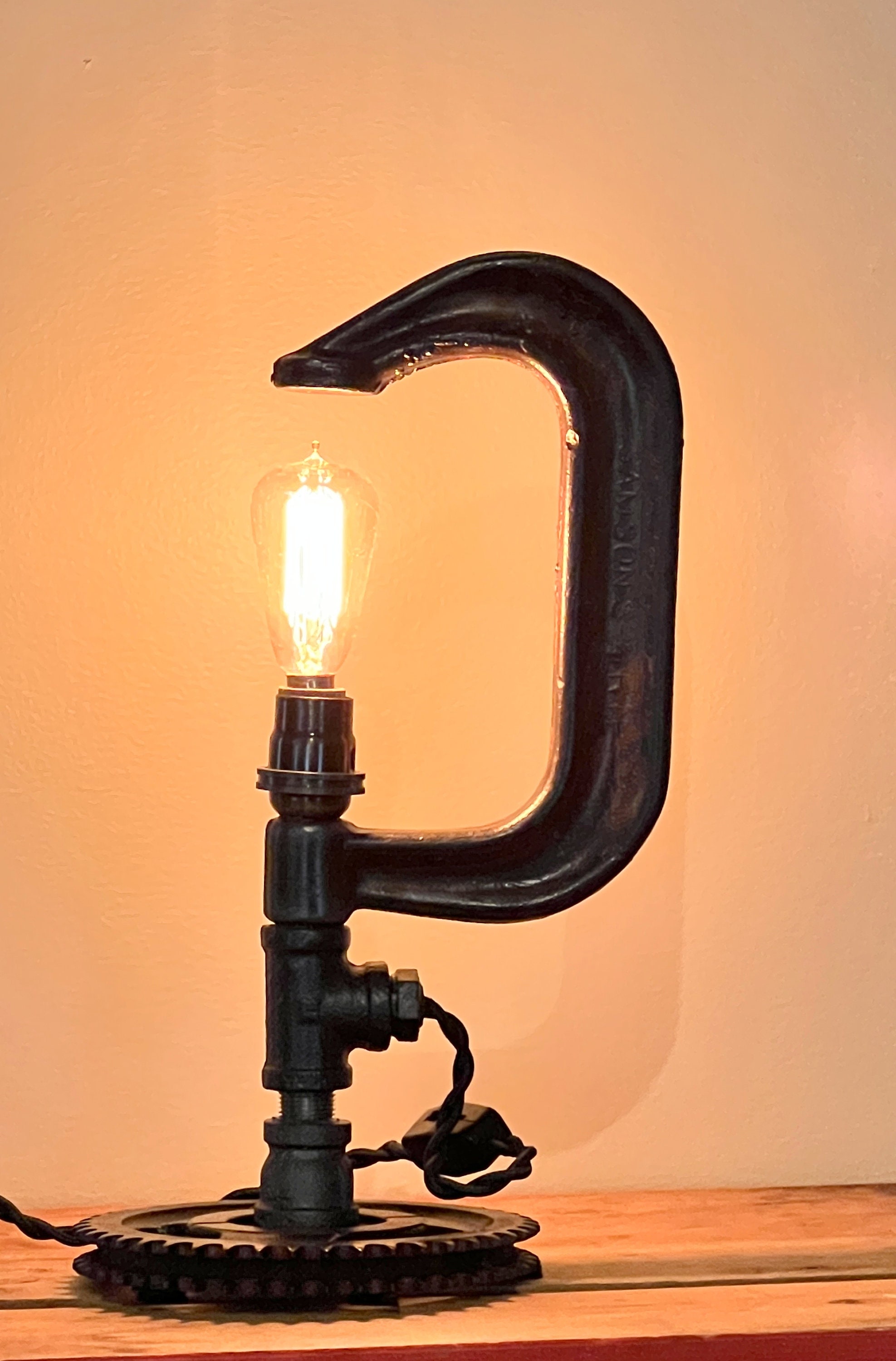 Vintage 4 C Clamp Accent Lamp - Etsy