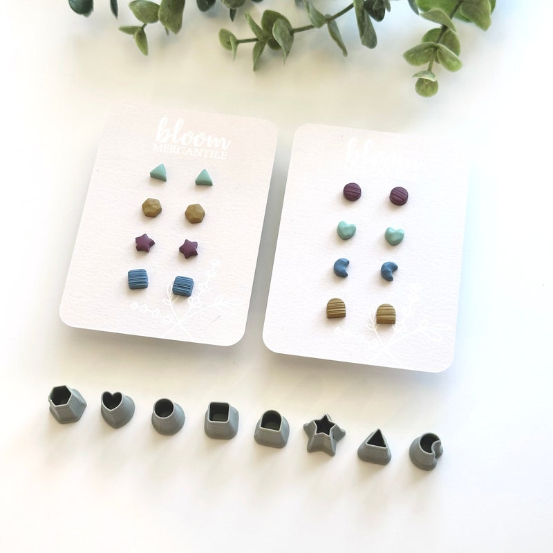 Mini Polymer Clay Shapes - Etsy