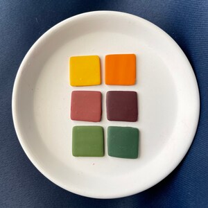 Autumn & Fall Polymer Clay Color Recipes | Red, Orange, Green, Brown ...