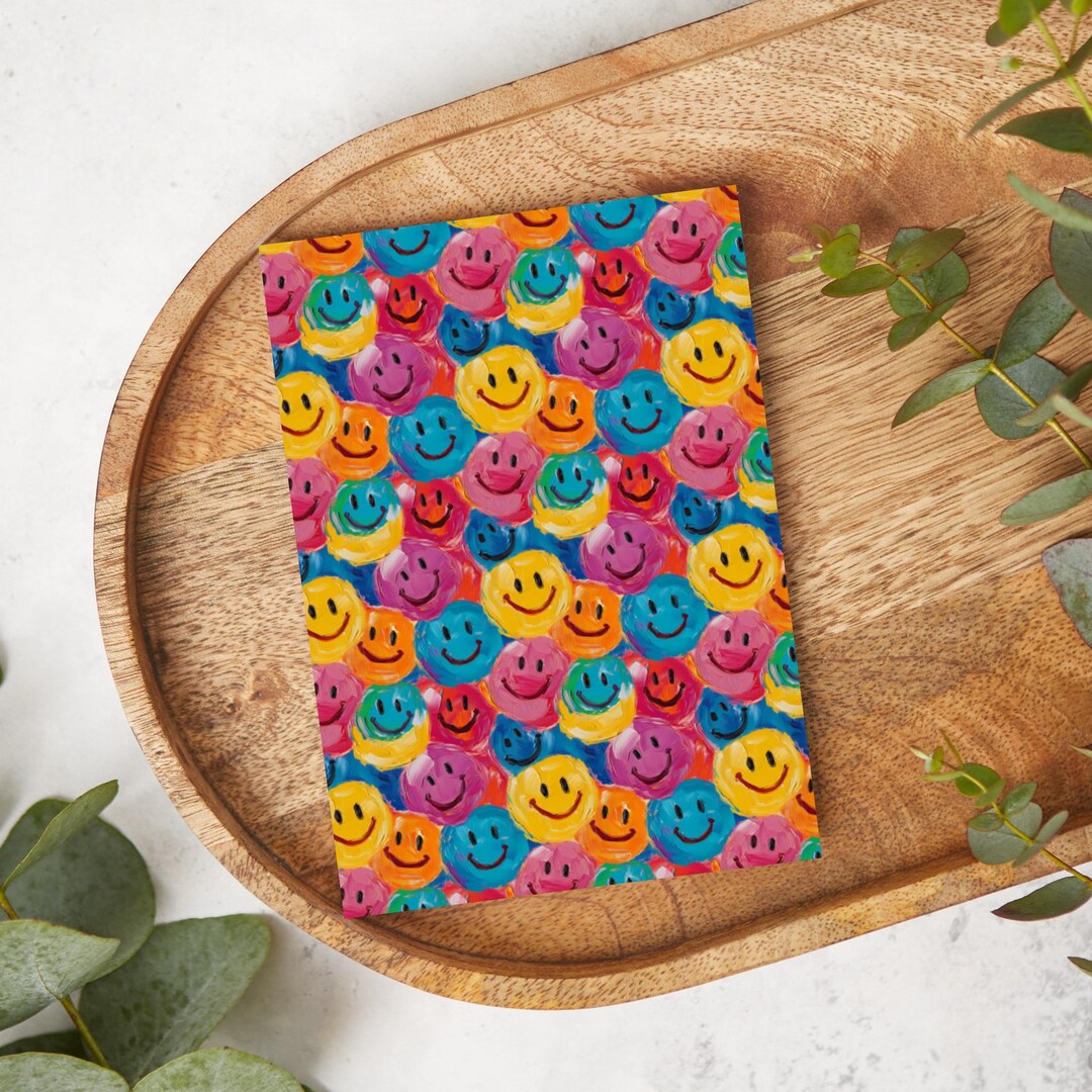 Paint Splatter Smiley Faces | WM37 | Water Soluble Transfer Paper ...