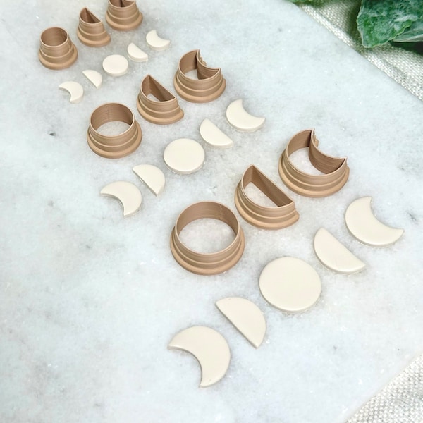 Moon Phases Clay Cutter - Etsy