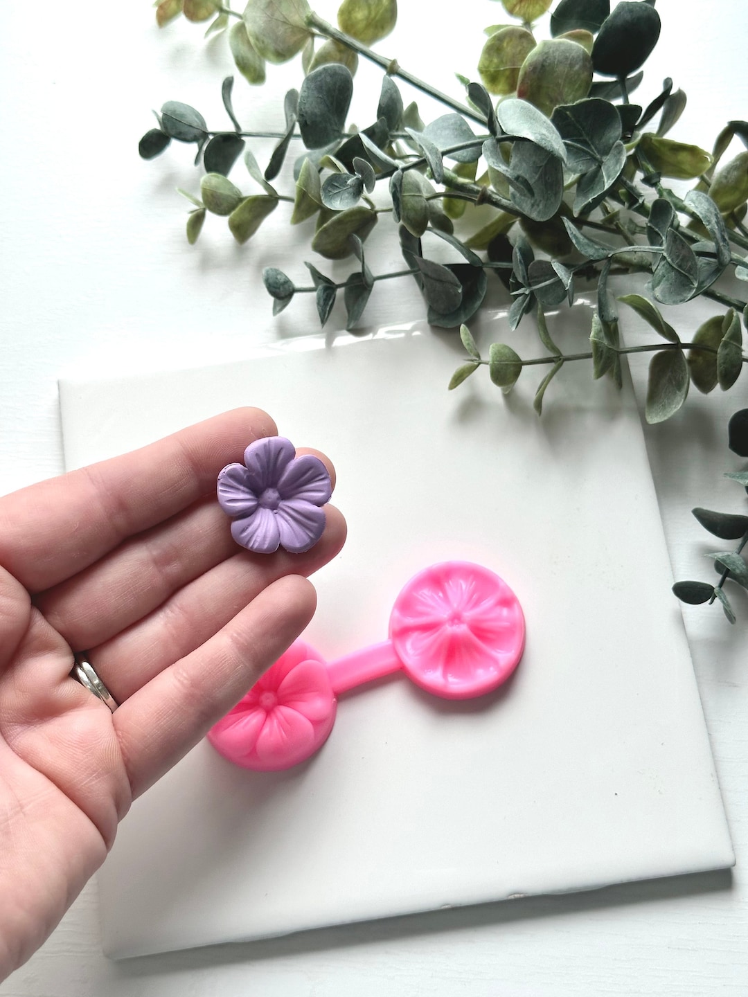 Flower Petal Mold | Silicone Mold | Polymer Clay Earring & Jewelry ...