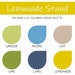 Lemonade Stand Polymer Clay Color Recipes Summer Colors, Lime, Yellow ...