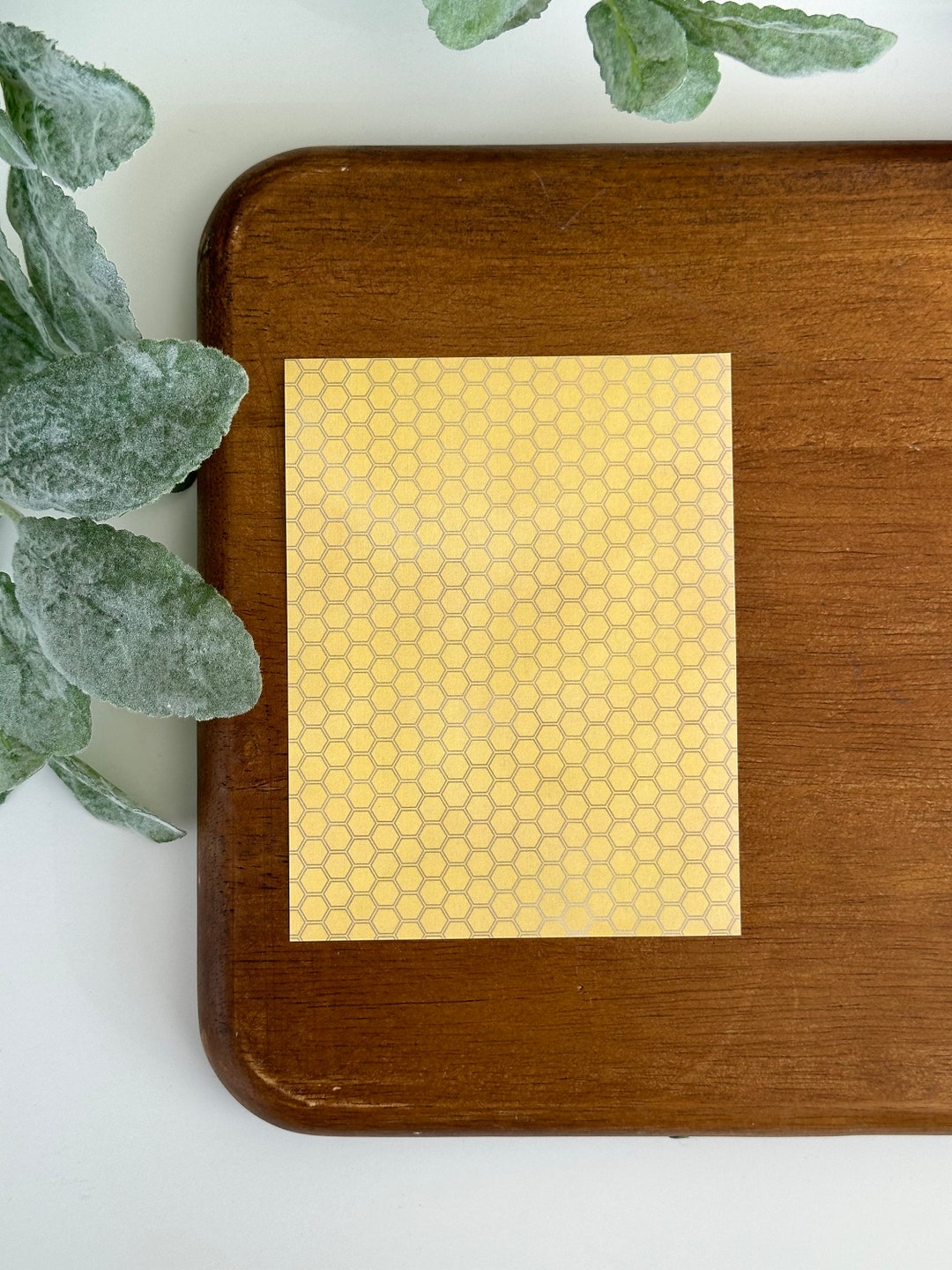 Yellow Honeycomb BE05 Water Soluble Transfer Paper Polymer Clay Image ...