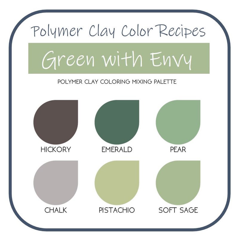 Souffle Sculpey Green - Etsy