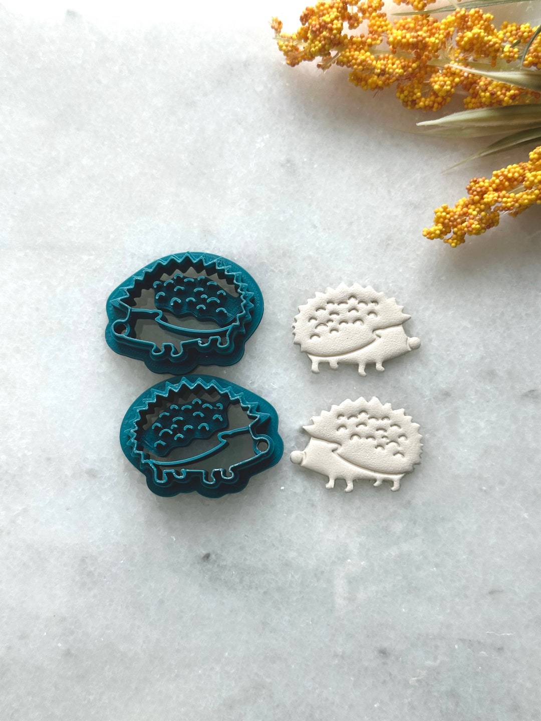 Hedgehog | Polymer Clay Cutter | Earring & Jewelry Maker Supplies - Etsy