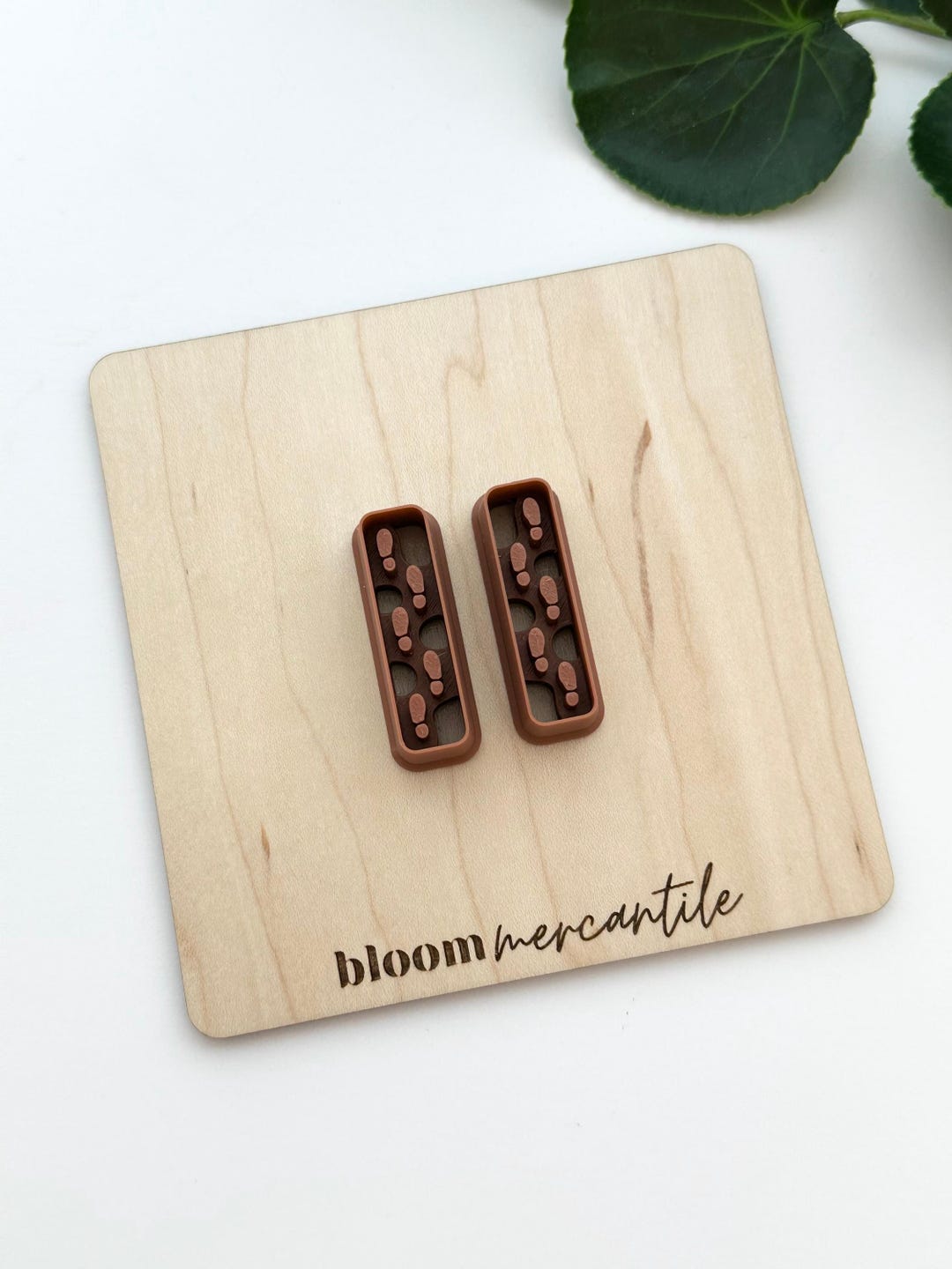 Magical Map Footsteps - Skinny Rectangle (mirror Set) | Polymer Clay ...