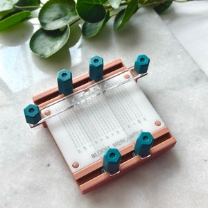 The Original EDGE Tool | READY to SHIP | Earring Drill Guide | Maker ...