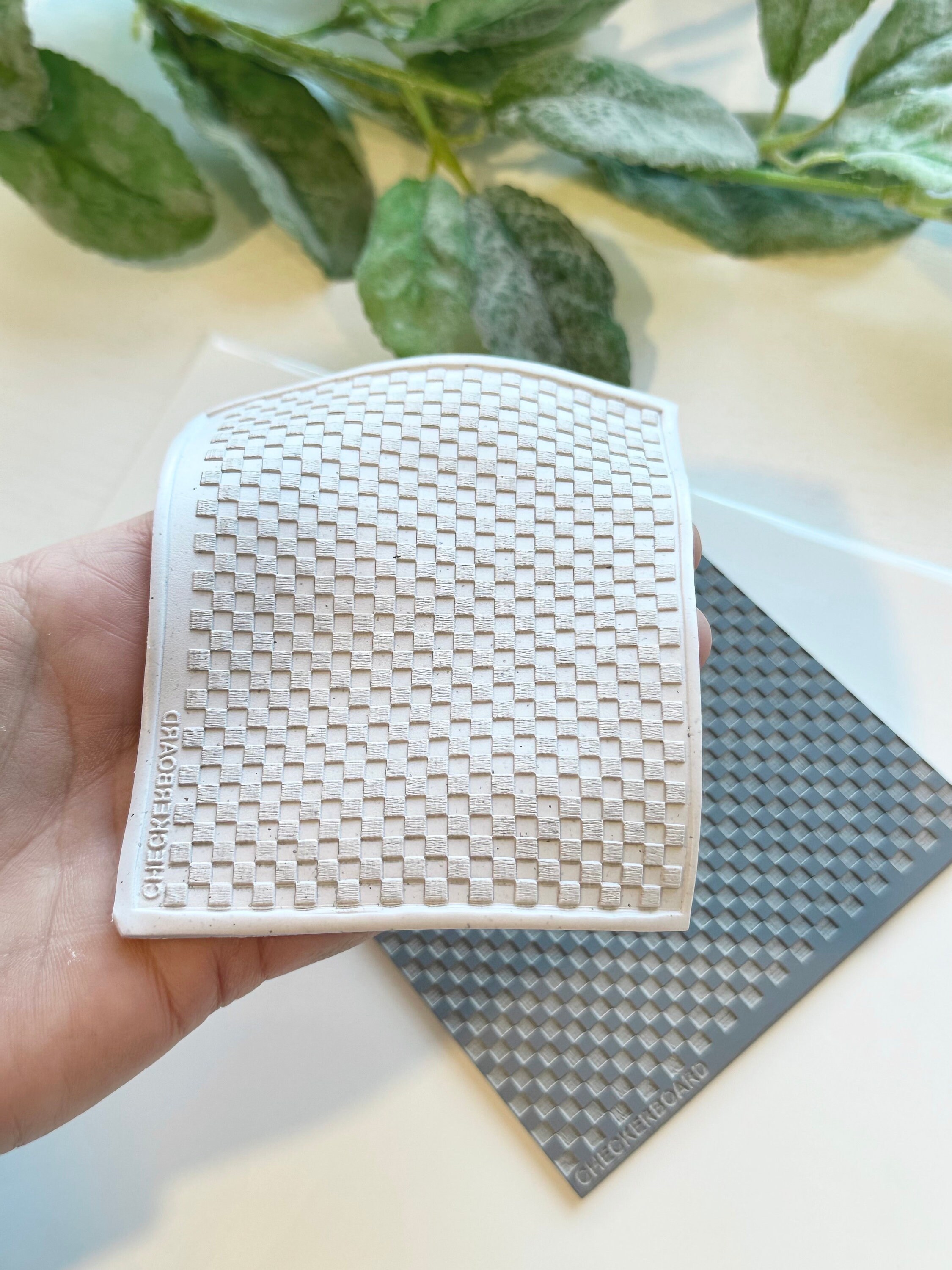Checkerboard | Texture Mat | Polymer Clay Cutter Tool - Etsy