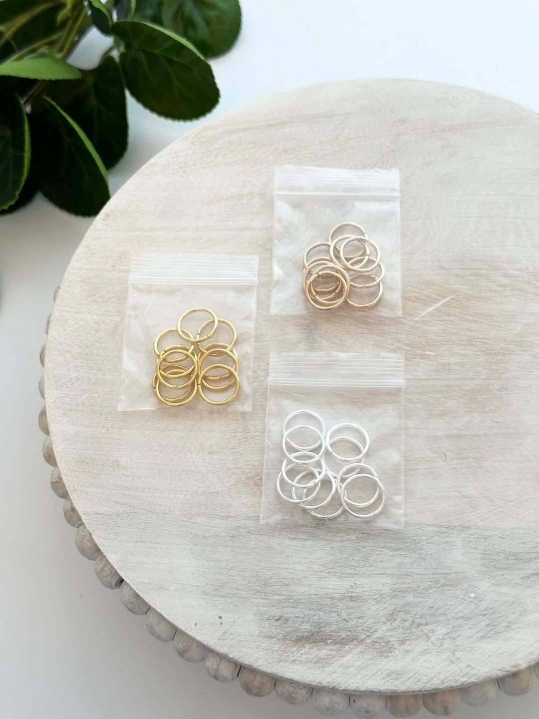12mm Jump Rings - Gold, KC Gold, or Silver (10pc) | Jewelry Components ...