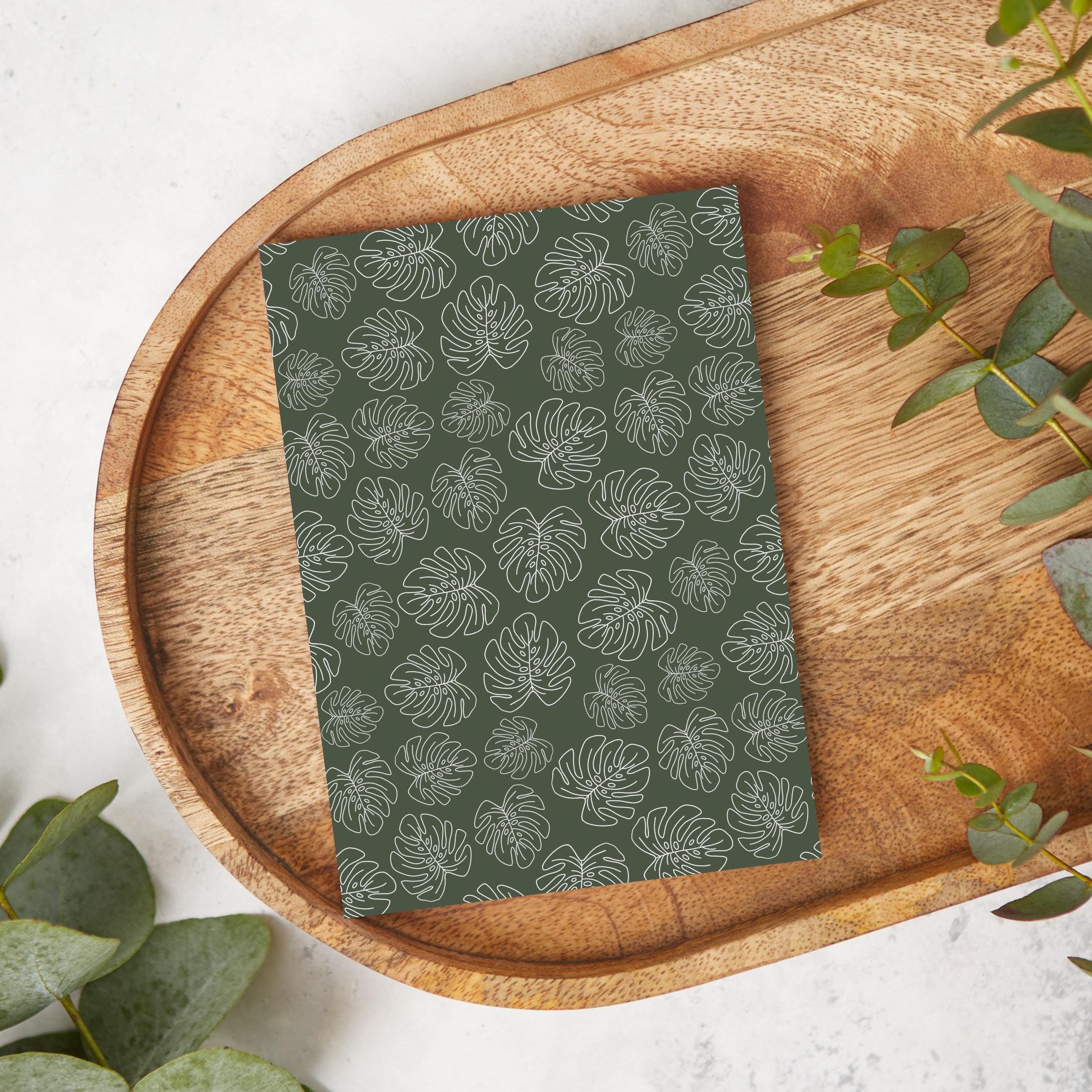 Fenestrated Monstera Leaves | T0753 | Water Soluble Transfer Paper ...