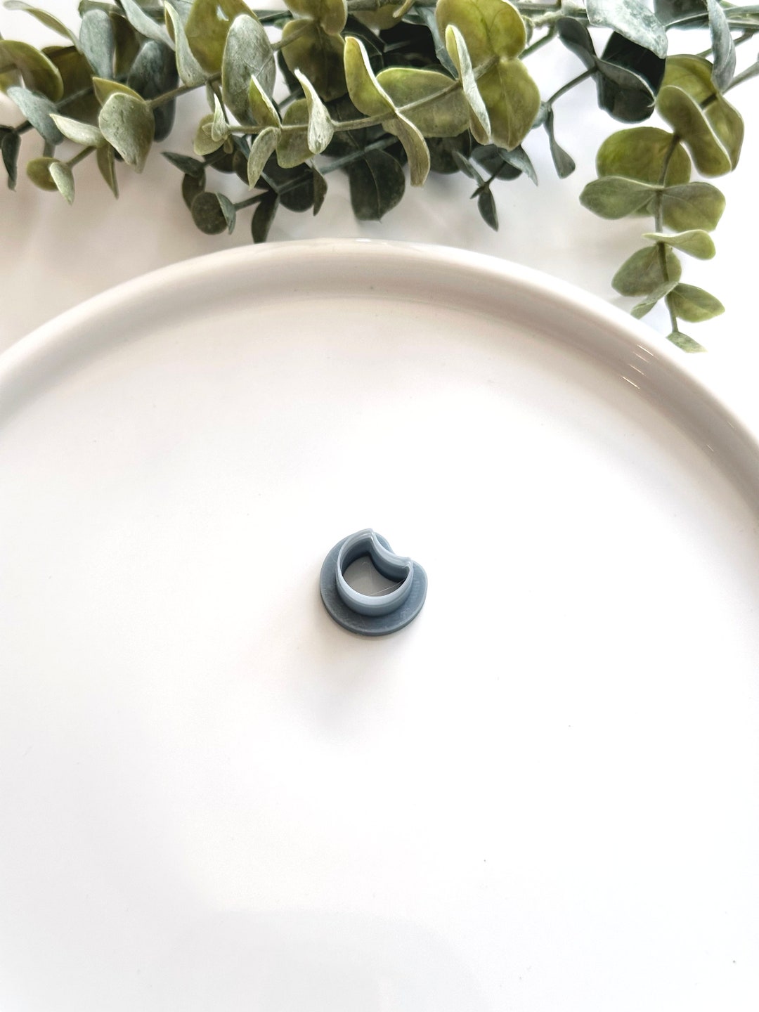 Mini Notched Circle | Moon | Polymer Clay Cutter | Earring & Jewelry ...