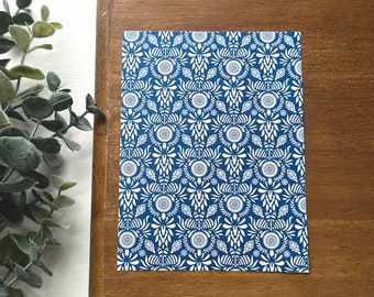 Black on White Mudcloth A MD01 Water Soluble Transfer Paper Polymer ...