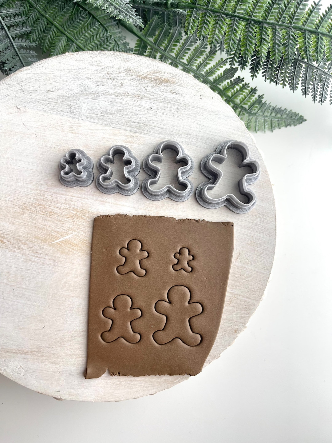 Gingerbread Man | Polymer Clay Cutter | Earring & Jewelry Maker ...