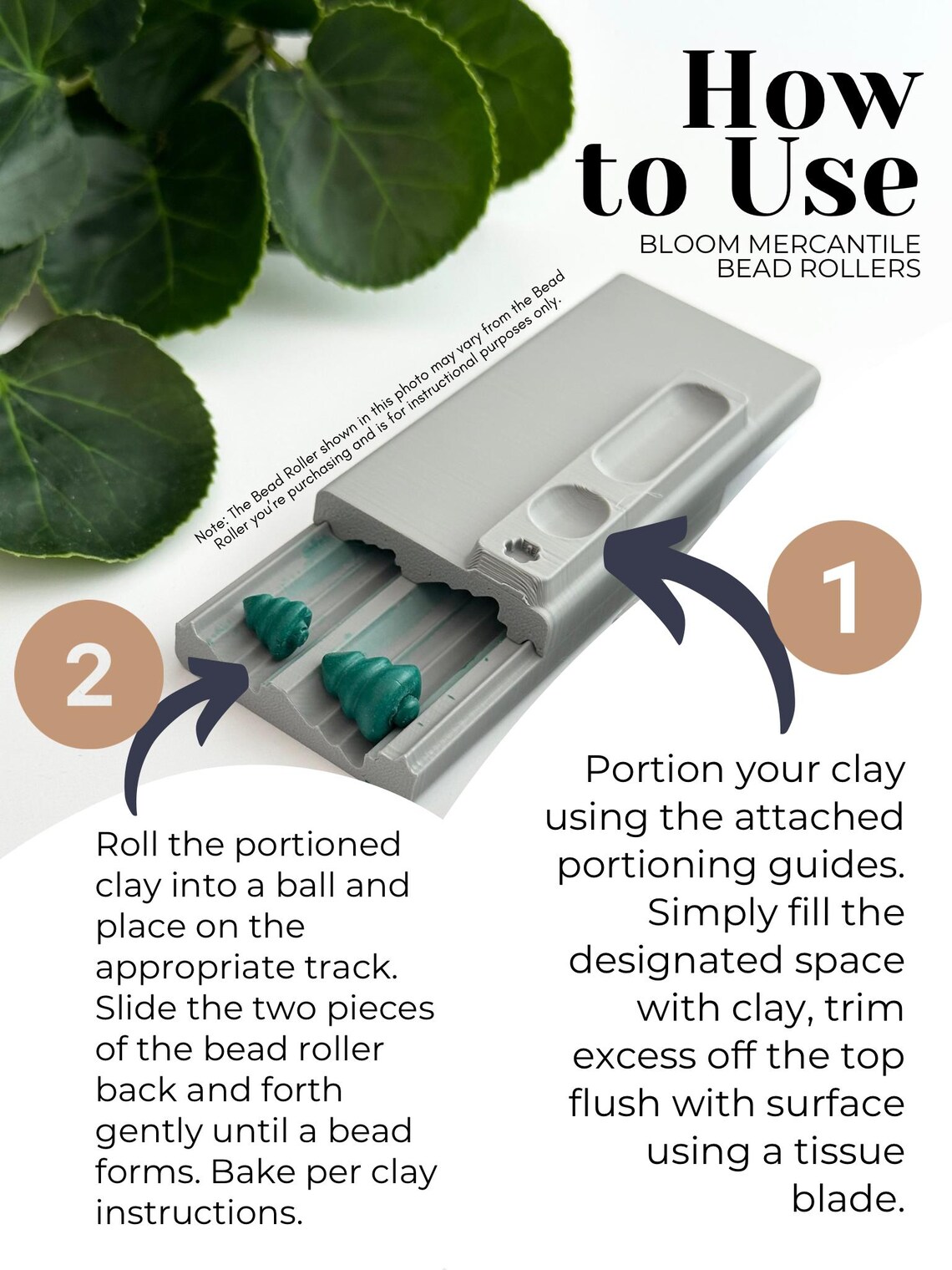 Teardrop | Polymer Clay Bead Roller | Clay Tools - Etsy