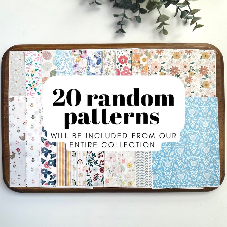 LIMITED STOCK Misprint Transfer Paper Bundle - 20 Random Pieces | Over ...