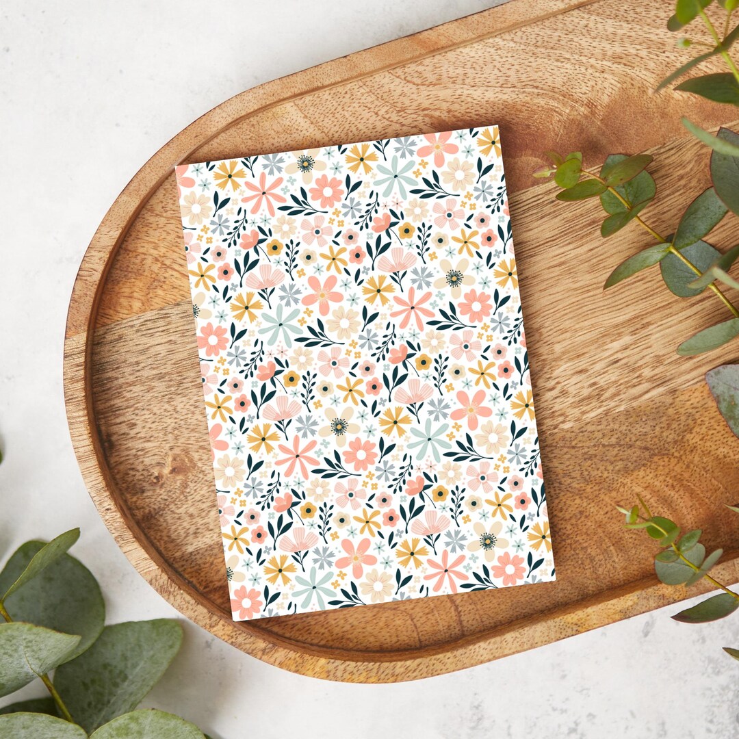 Floral Collage | FL054 | Water Soluble Transfer Paper | Polymer Clay ...