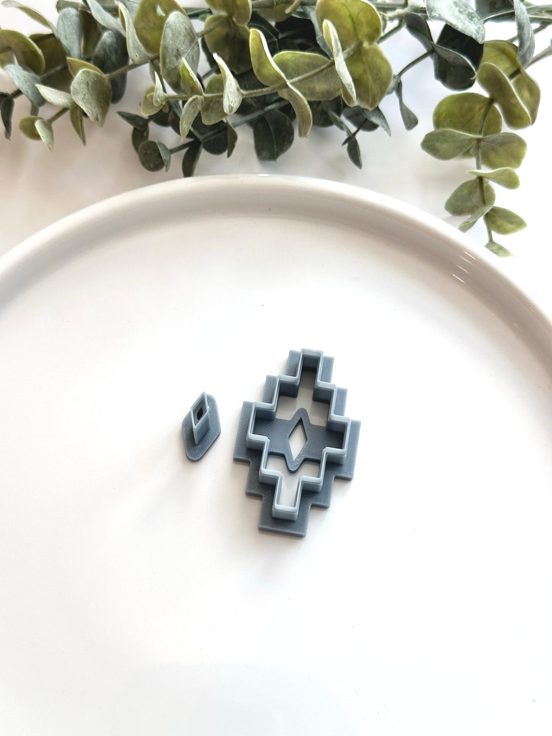 Aztec Stairs 2 Piece Set | Polymer Clay Cutter | Earring & Jewelry ...