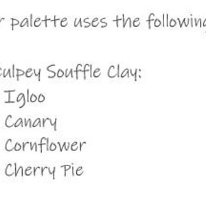 Groovy Vibes Polymer Clay Color Recipes | Holiday Sculpey Souffle ...