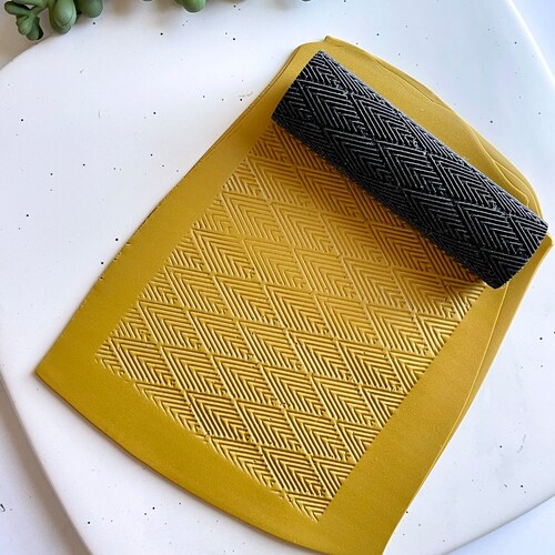 Floral Fineline Texture Roller Polymer Clay Cutter Tool - Etsy