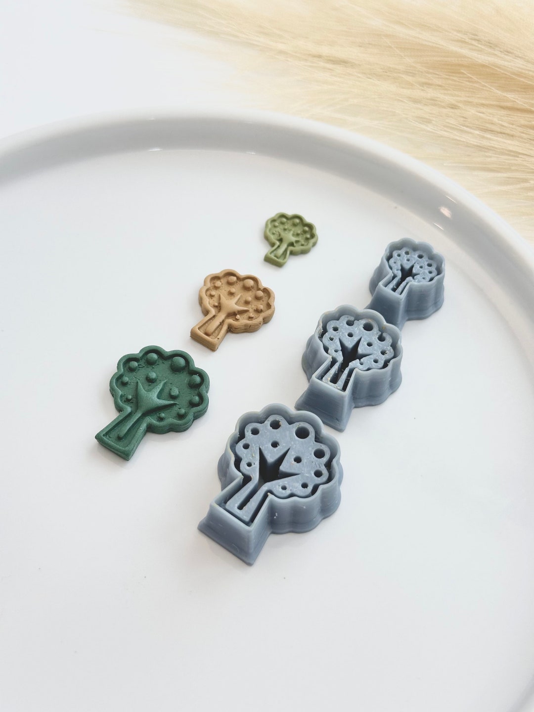 Folk Trees Polymer Clay Cutter - Etsy