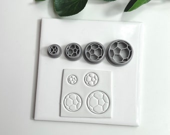 Acrylic Circle Measuring Tool Polymer Clay Bead Making Guide Earring ...