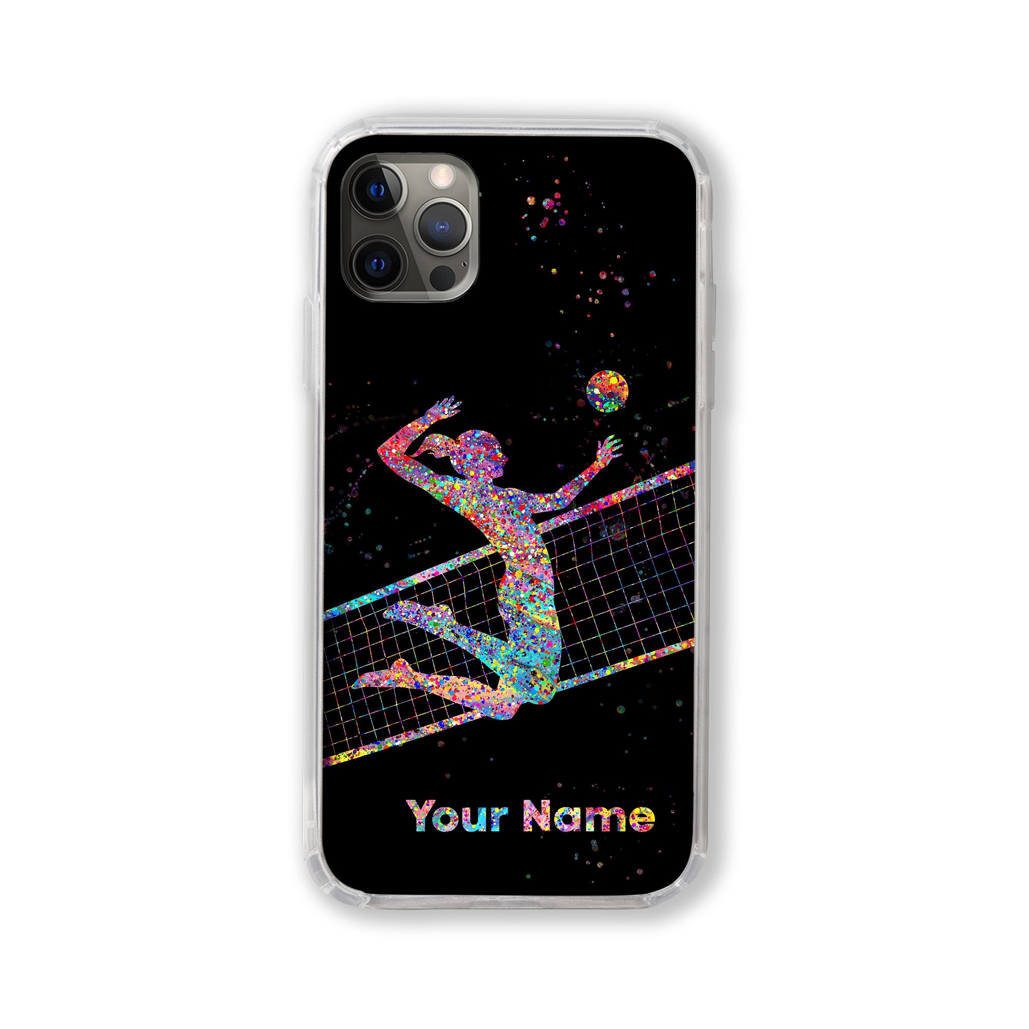 Volleyball Player Personalized Phone Case Female Volleyball Net Custom ...