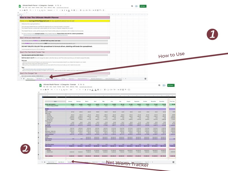 Ultimate Wealth Planner - Etsy