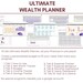 Ultimate Wealth Planner - Etsy