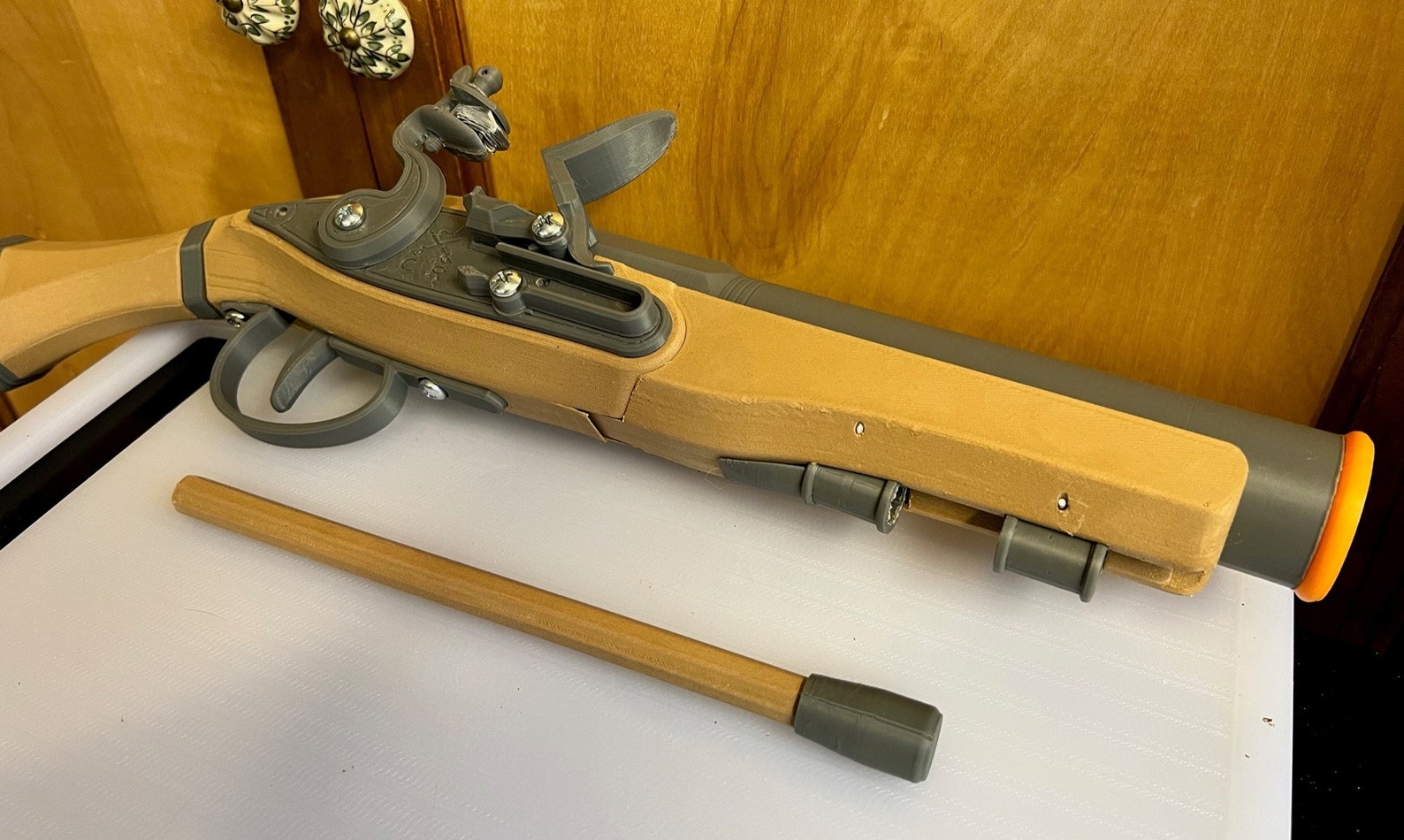 Carny Rex Flintlock Nerf Musket - Etsy België