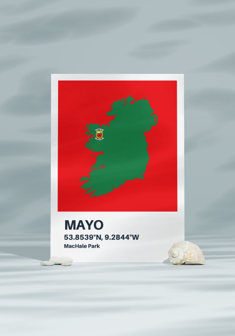 MAYO GAA GAELIC Football Art Prints - Etsy UK