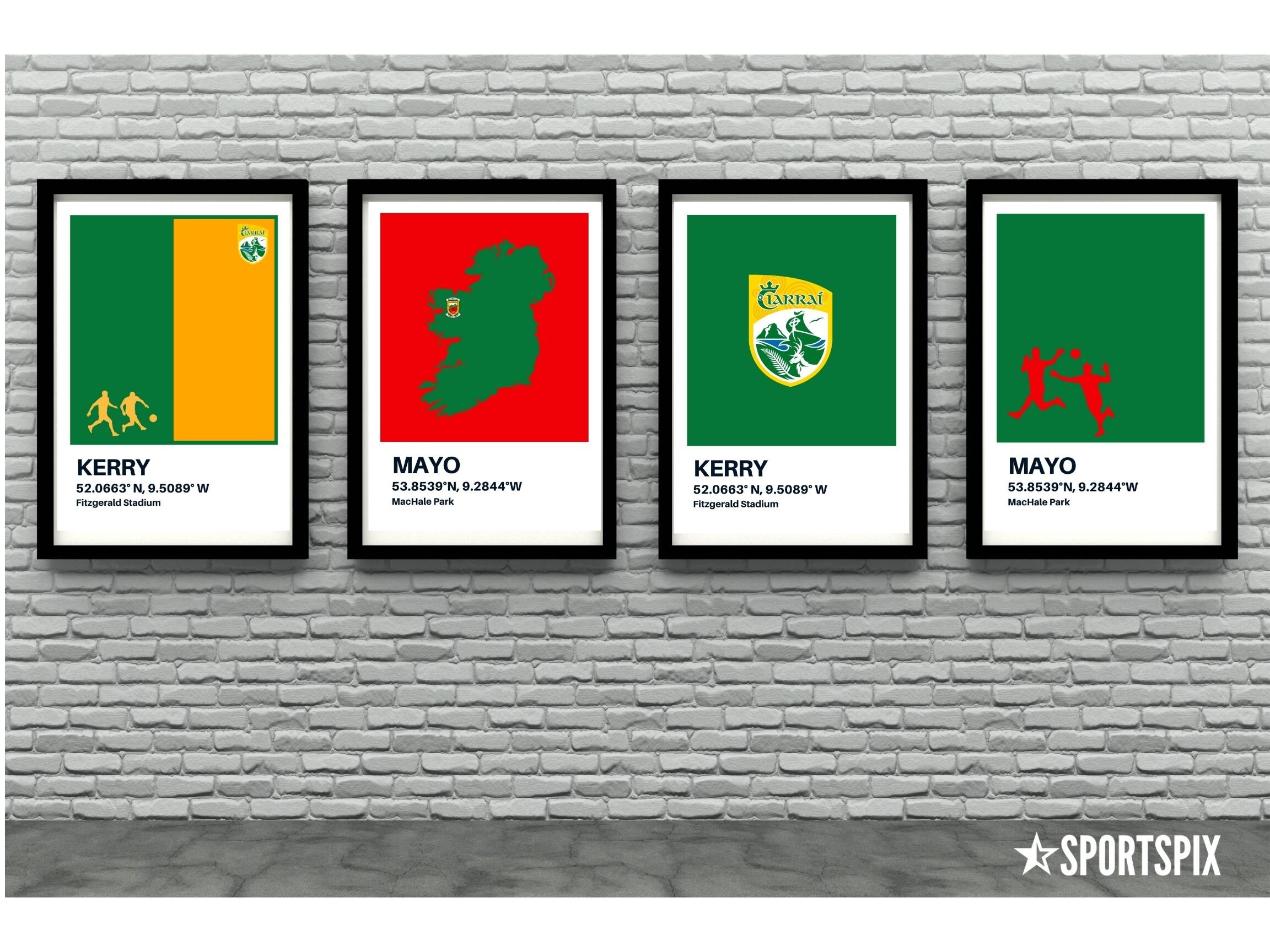 MAYO GAA GAELIC Football Art Prints - Etsy UK