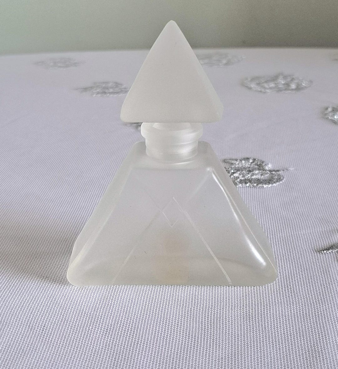 Vintage Perfume Bottle Triangular Retro Refillable Perfume Bottles Art ...
