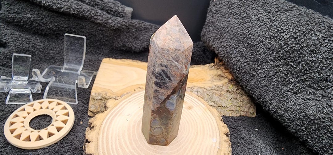 Hand-carved Que Sera Crystal Tower: Metaphysical Healing Stone - Etsy