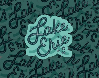 Lake Erie Sticker - Etsy