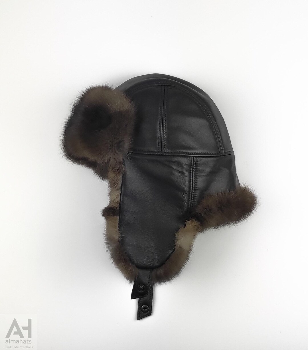 An Extraordinary Fur Trapper Hat, Sable Fur Hat for Women. A ...
