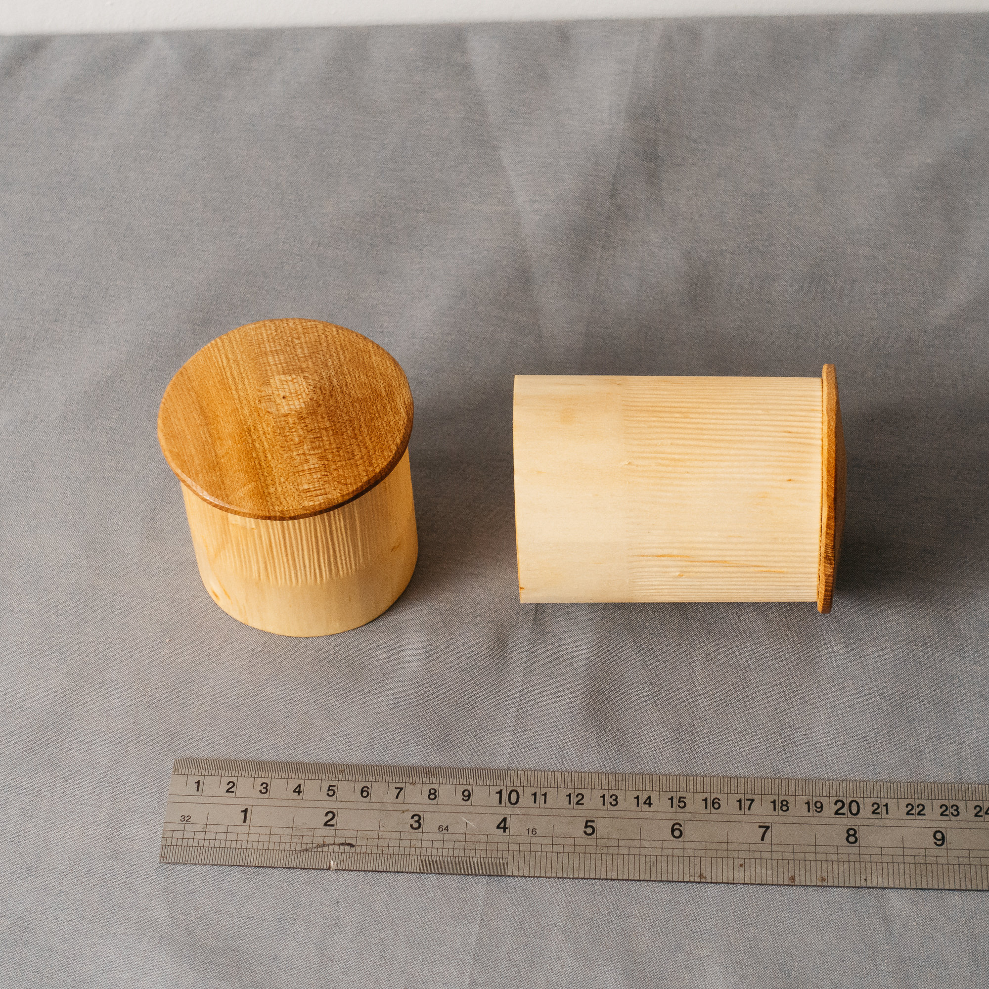 Willow Mushroom Pot with Elm Lid — Si MacKenzie Workshop