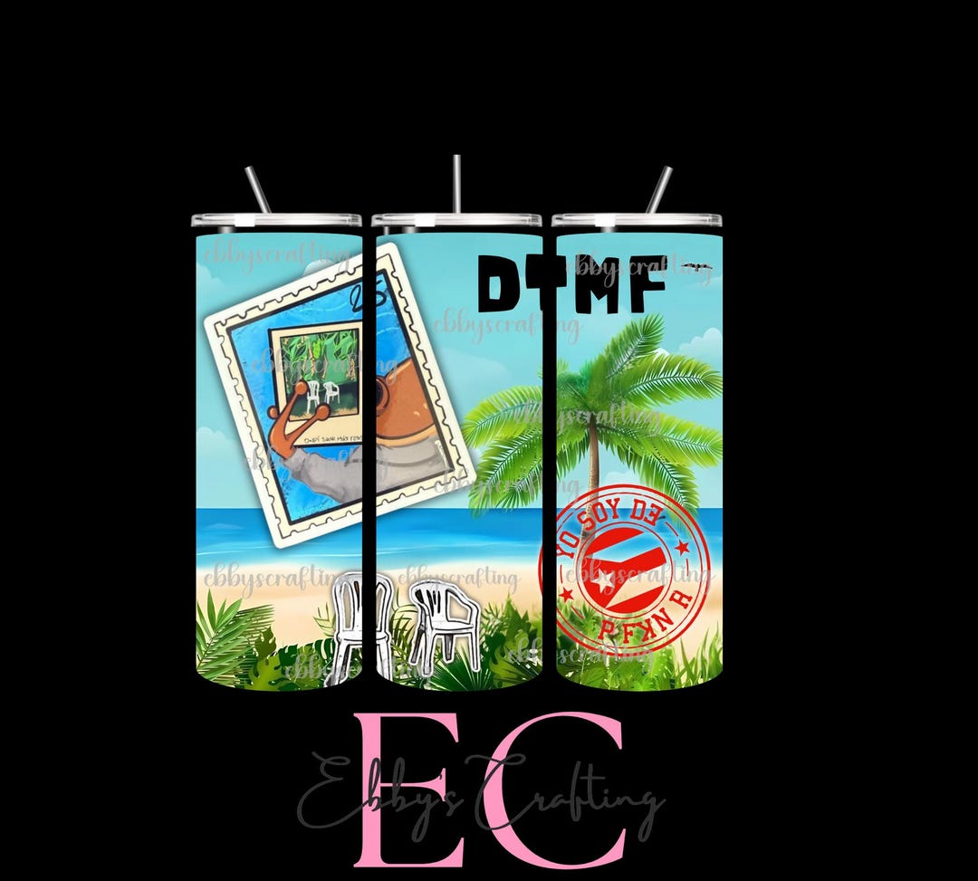 20 Oz Png Dtmf PNG Files of Bbunn4 New Album 2025 Dtmf for Tumbler 20 ...