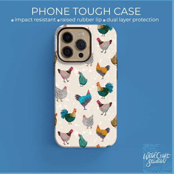 Chicken Phone Case - Etsy