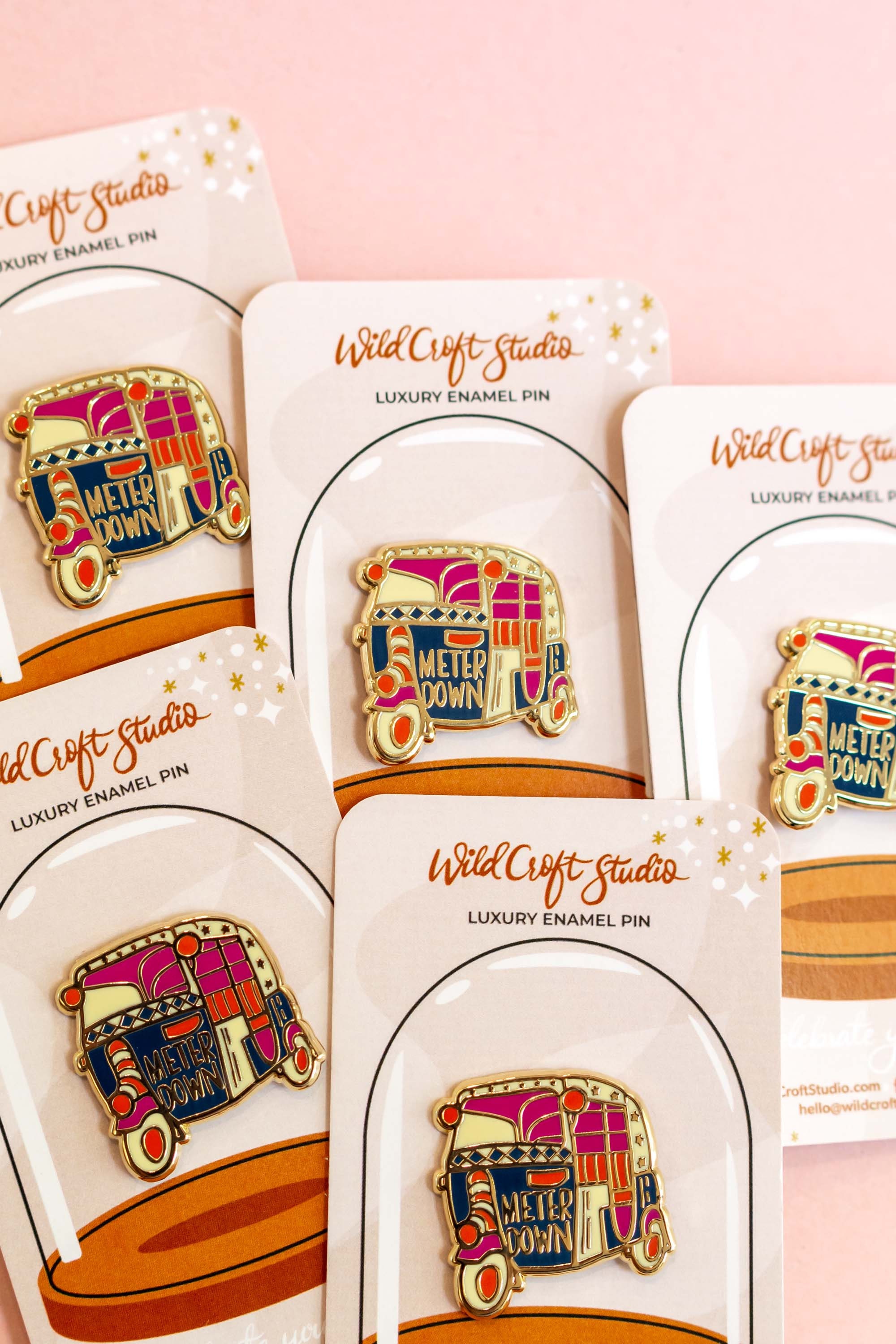 Auto Rickshaw Scooter Hard Enamel Pin, Cute Enamel Pin, Gold Jewelry ...