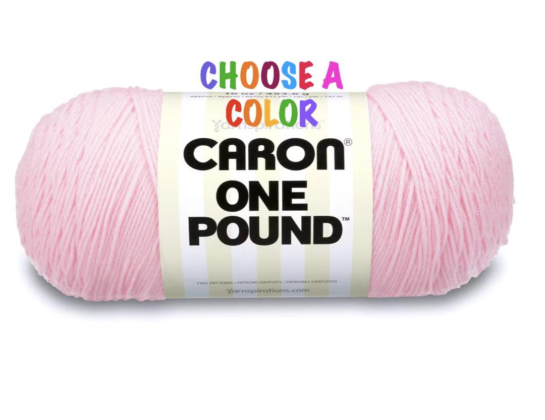 CARON One Pound 800yds Worsted Acrylic Yarn. Choose a Color. - Etsy