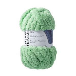 Fluffy Chenille Yarn by Loops and Threads. Choose a Color - Etsy
