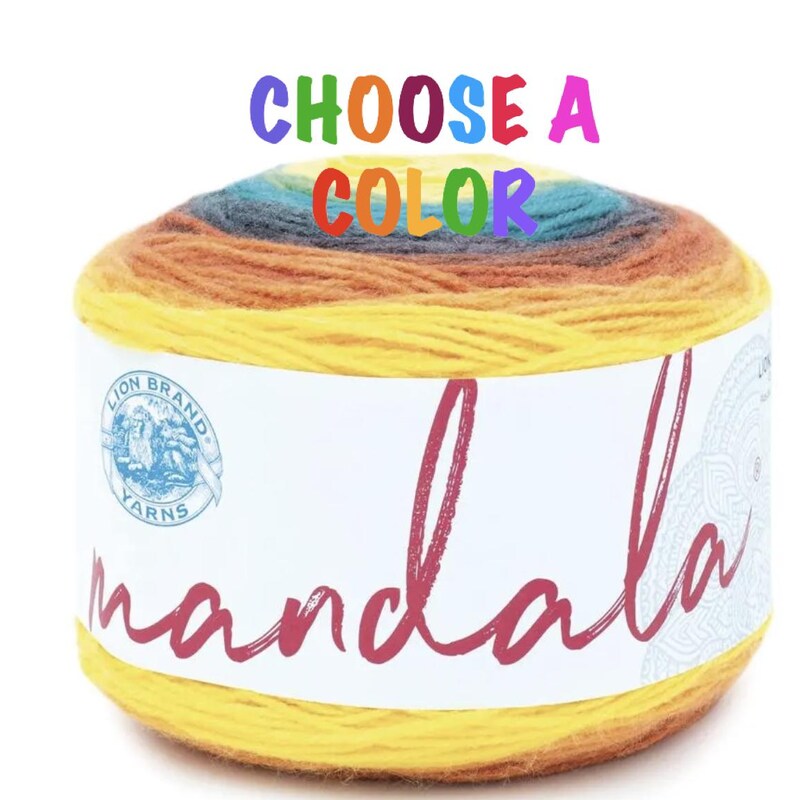 Yarn Mandala - Etsy